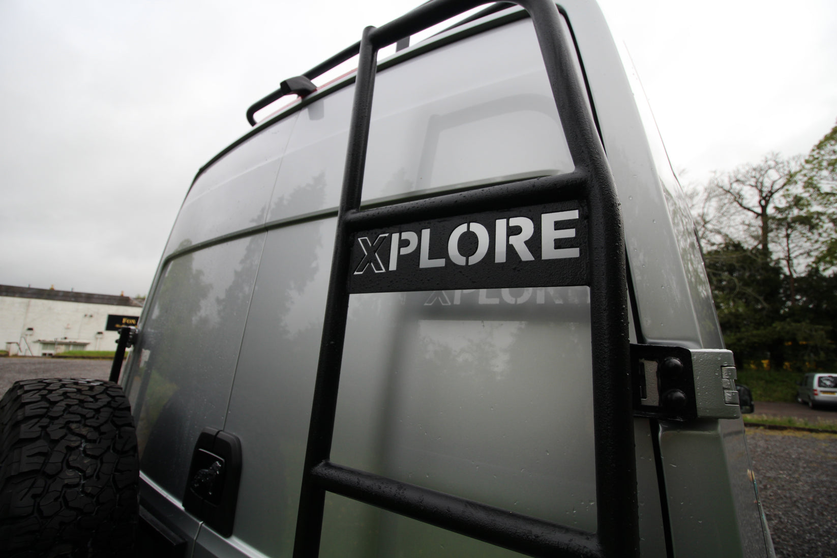 Xplore Campers Rear Door Ladder - Mercedes Sprinter / VW Crafter / MAN ...