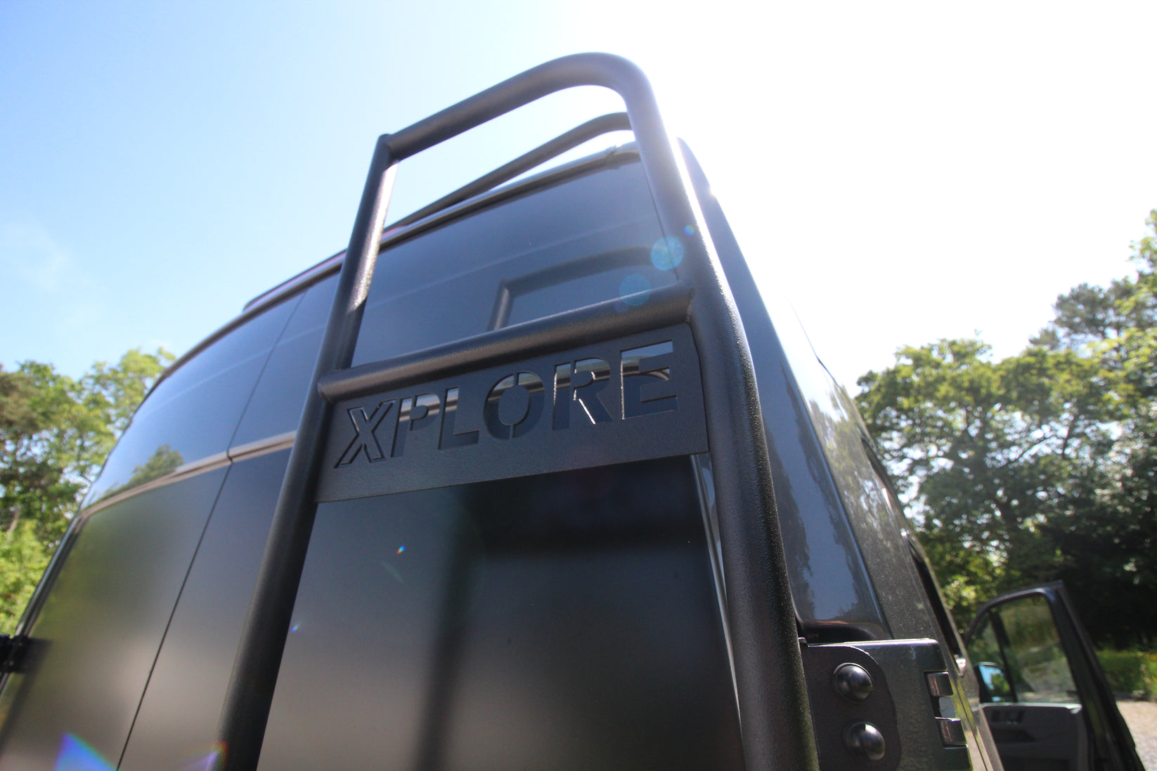 Xplore Campers Rear Door Ladder - Mercedes Sprinter / VW Crafter / MAN ...