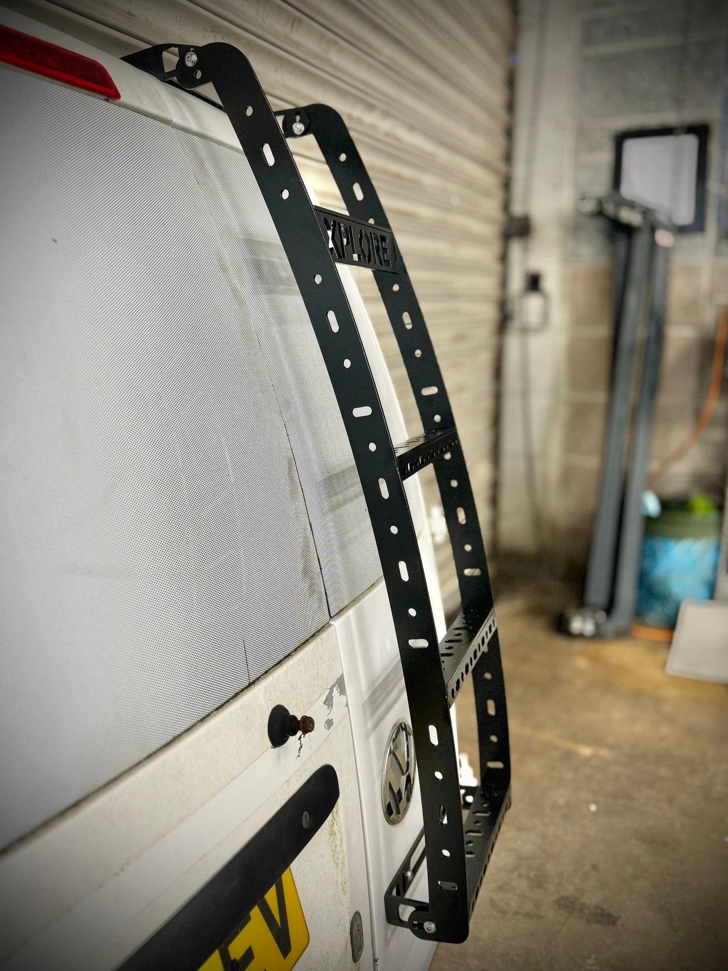 Volkswagen Caddy rear door ladder Carrier Mild Steel – Xplore Campers Store