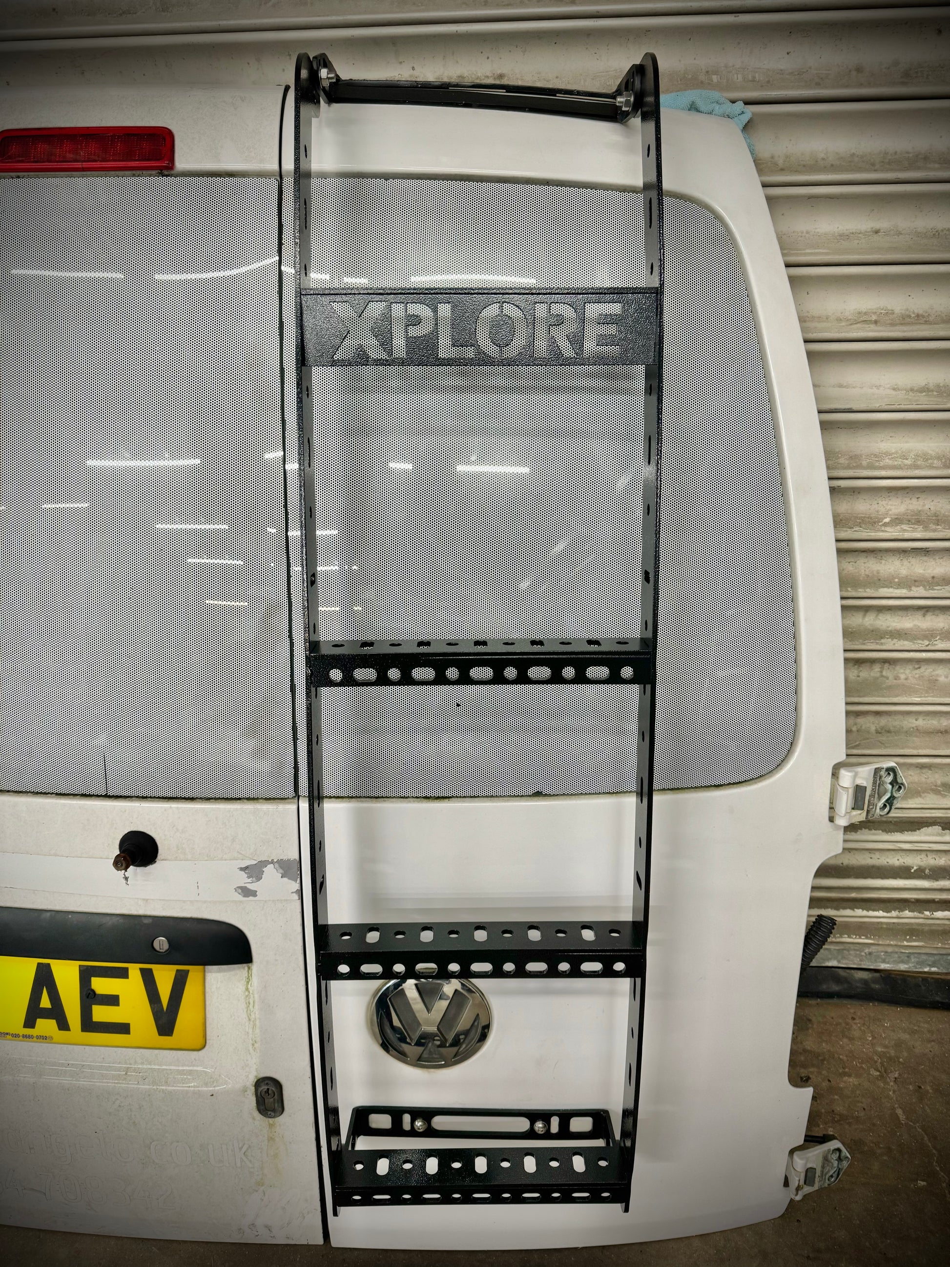 Volkswagen Caddy rear door ladder Carrier Mild Steel – Xplore Campers Store