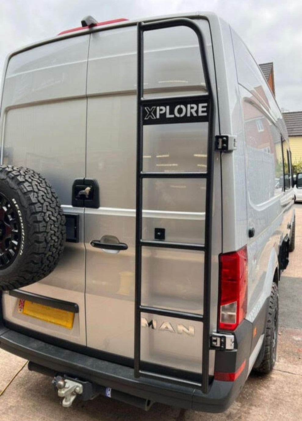 Xplore Campers Rear Door Ladder - Mercedes Sprinter / VW Crafter / MAN ...