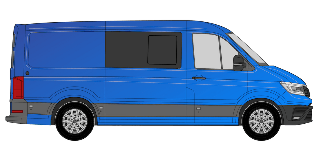 VW Crafter/ MAN TGE Side Window - Including installation – Xplore ...